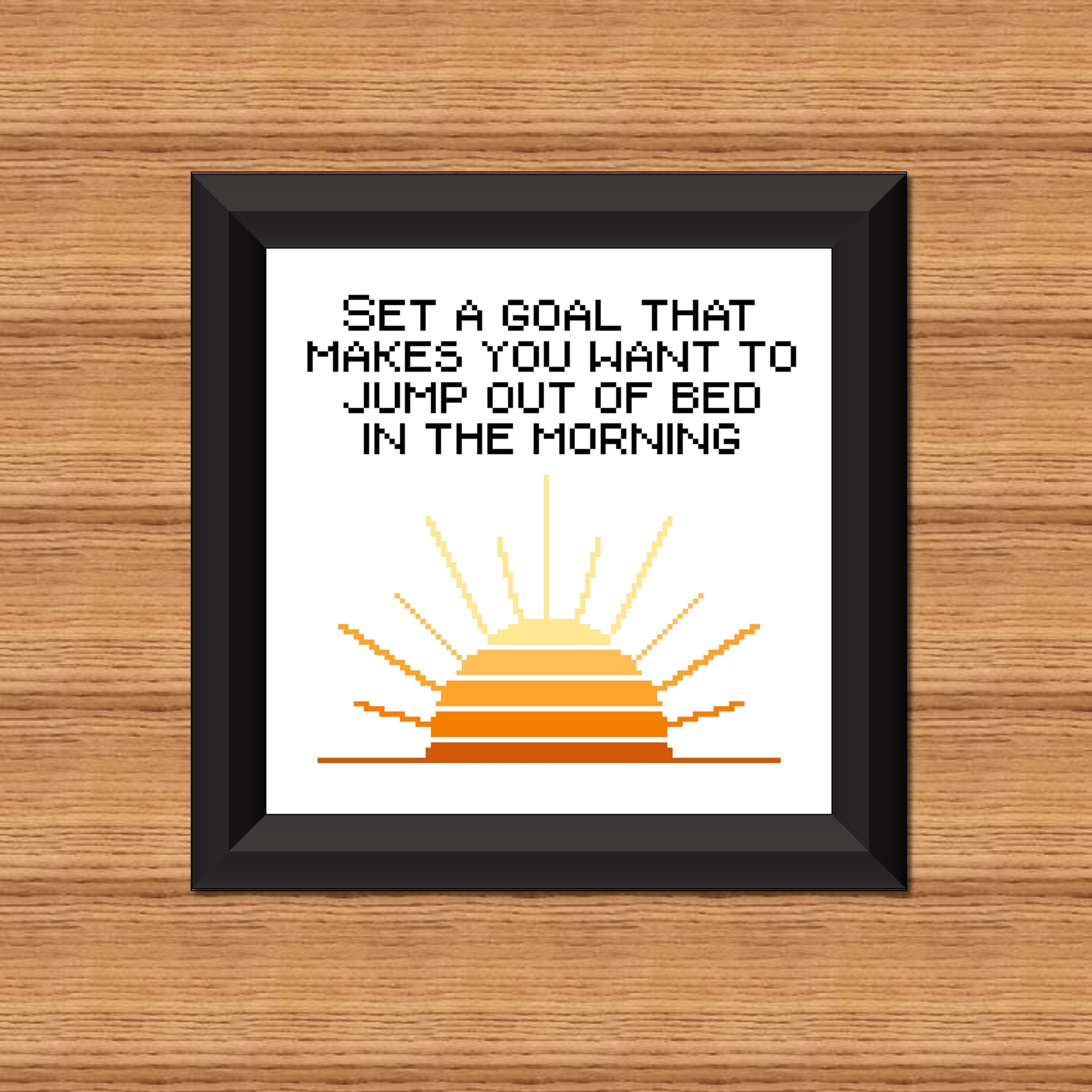 Motivational Cross Stitch Pattern Inspirational Cross Stitch - Etsy