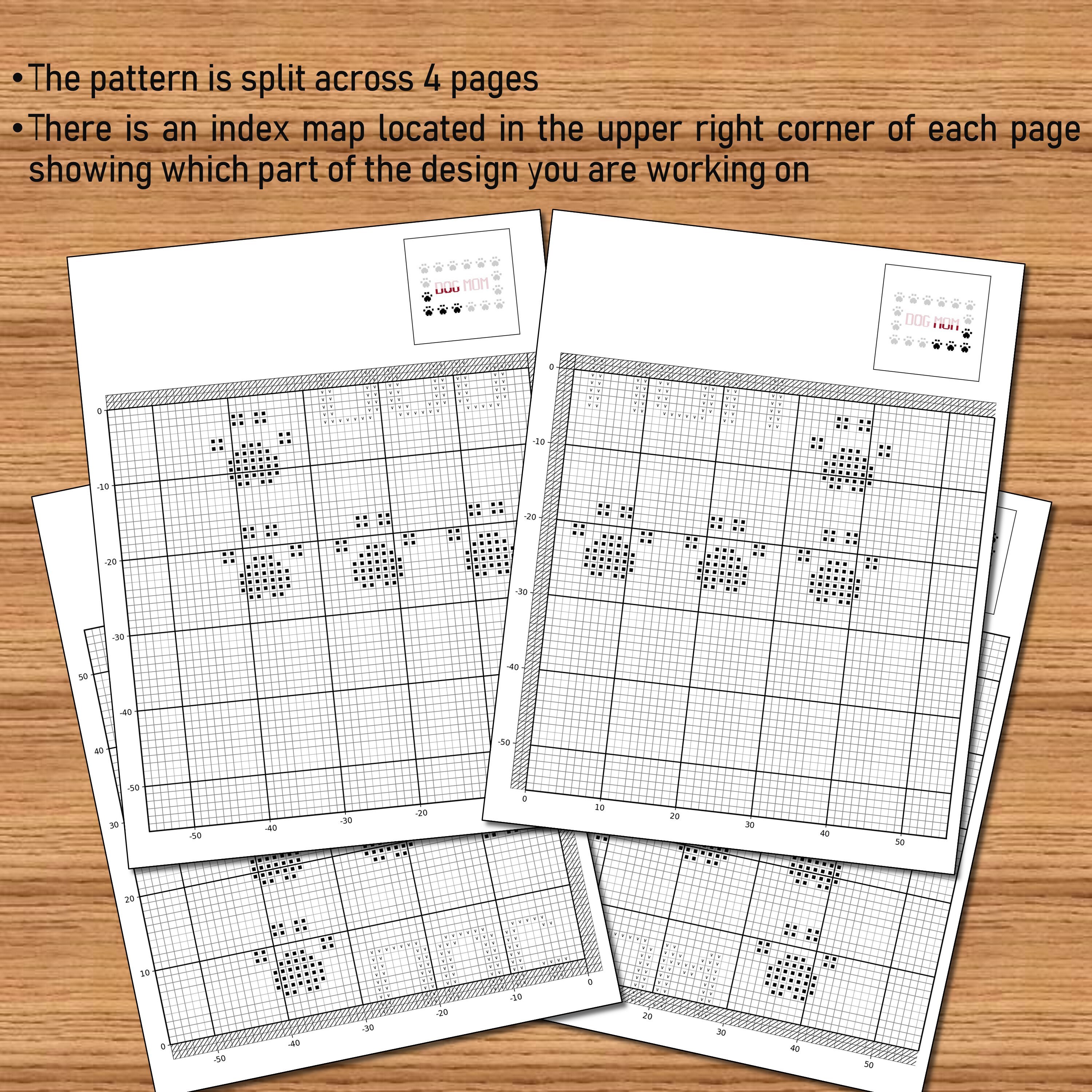 Dog Mom Cross Stitch Pattern - Etsy