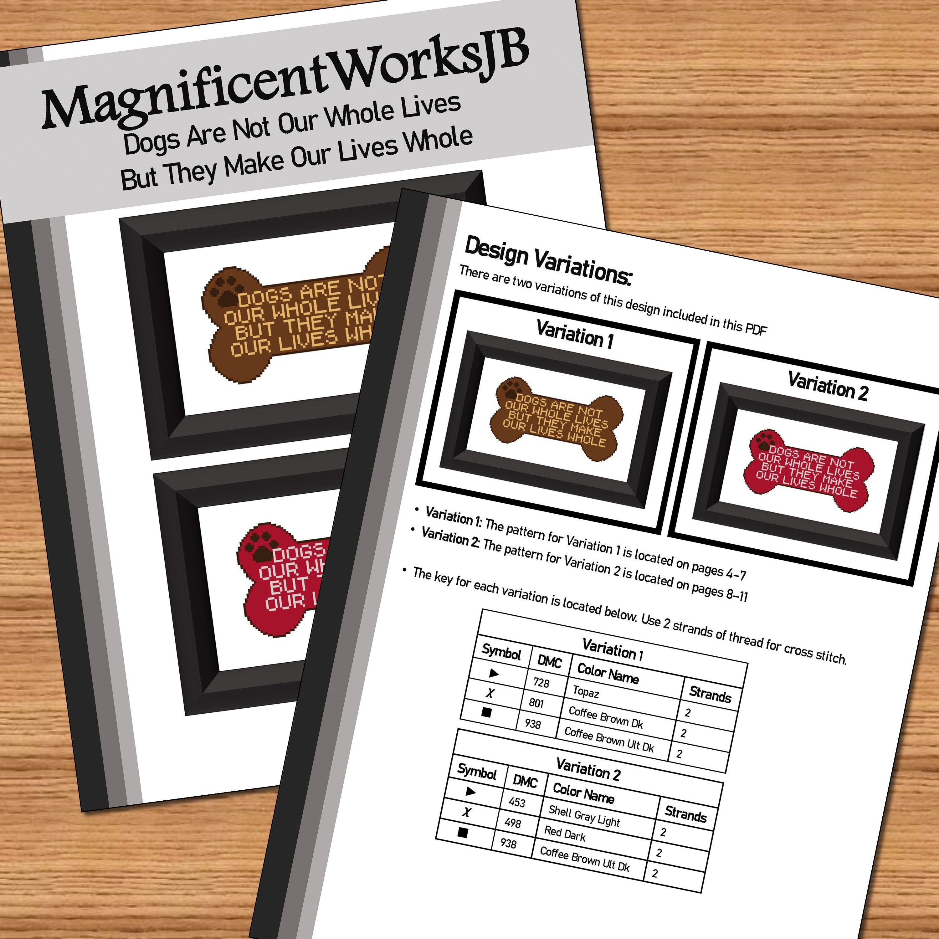 Dog Cross Stitch Pet Cross Stitch Animal Cross Stitch Dog Bone Paw ...