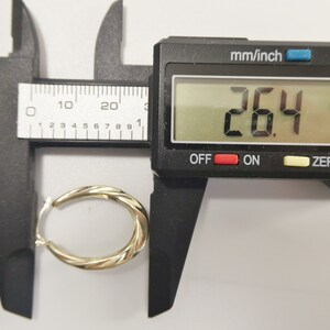 10k Real Solid Yellow Gold Classic Design Hoop Earrings - Etsy