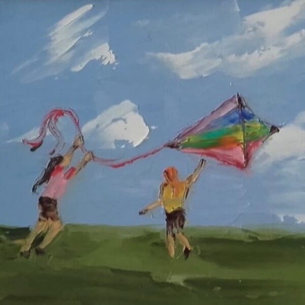 Flying Kite - Etsy