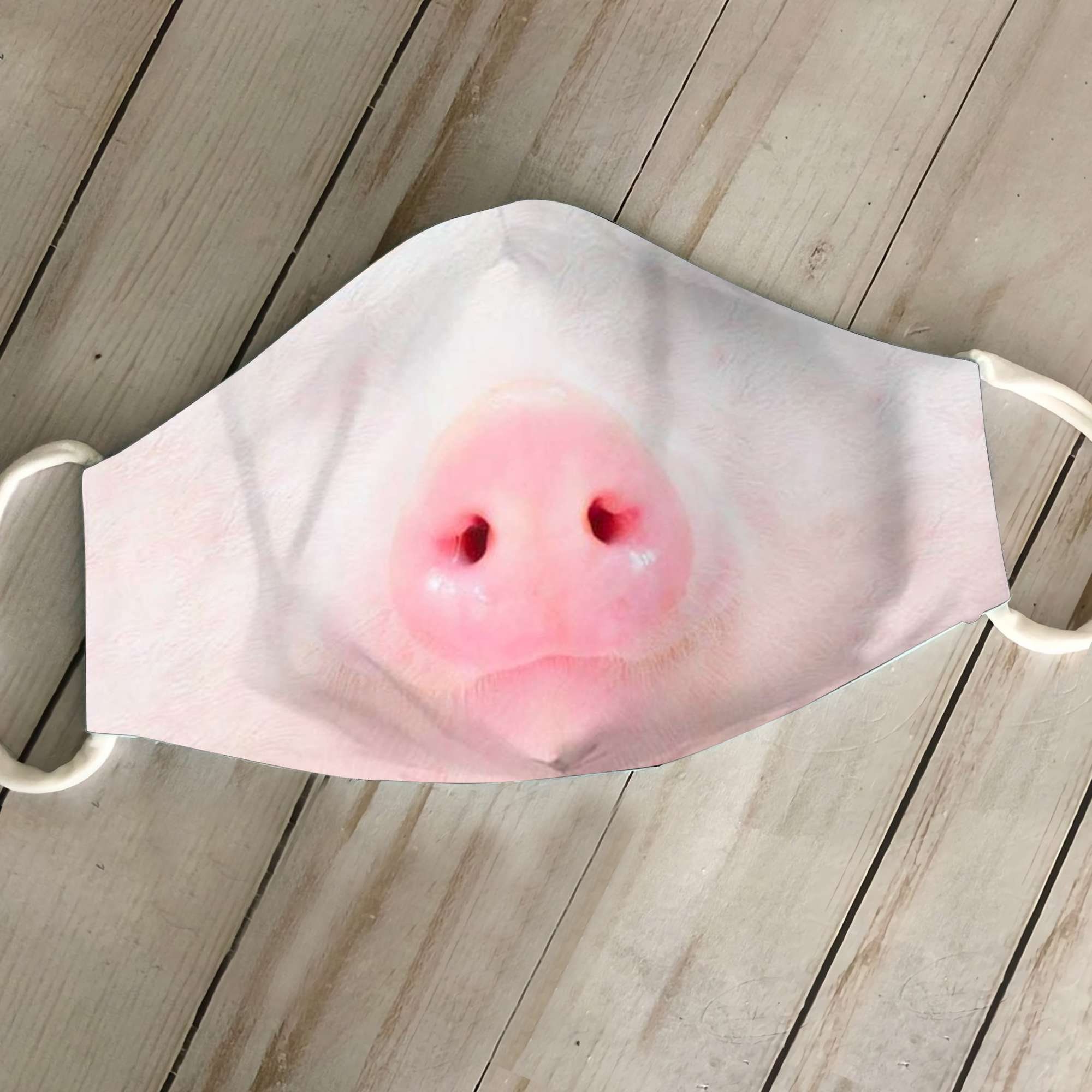 Funny Pig Nose Face Mask Pig Lover Face Mask Animal Lover | Etsy