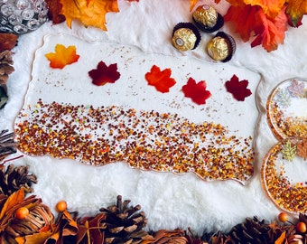 Resin Autumn Tray - Etsy