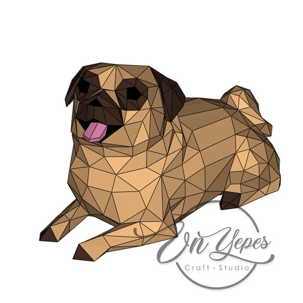 Dog papercraft - Etsy México