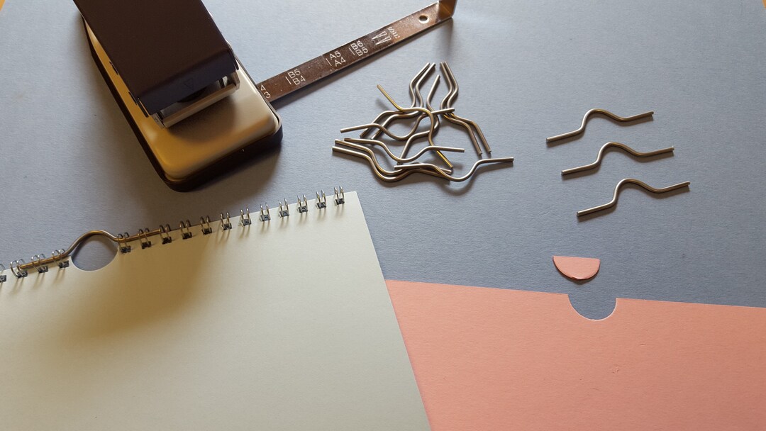 Calendar Making Thumb Cut Punch Includes 100 Silver Hangers - Etsy UK