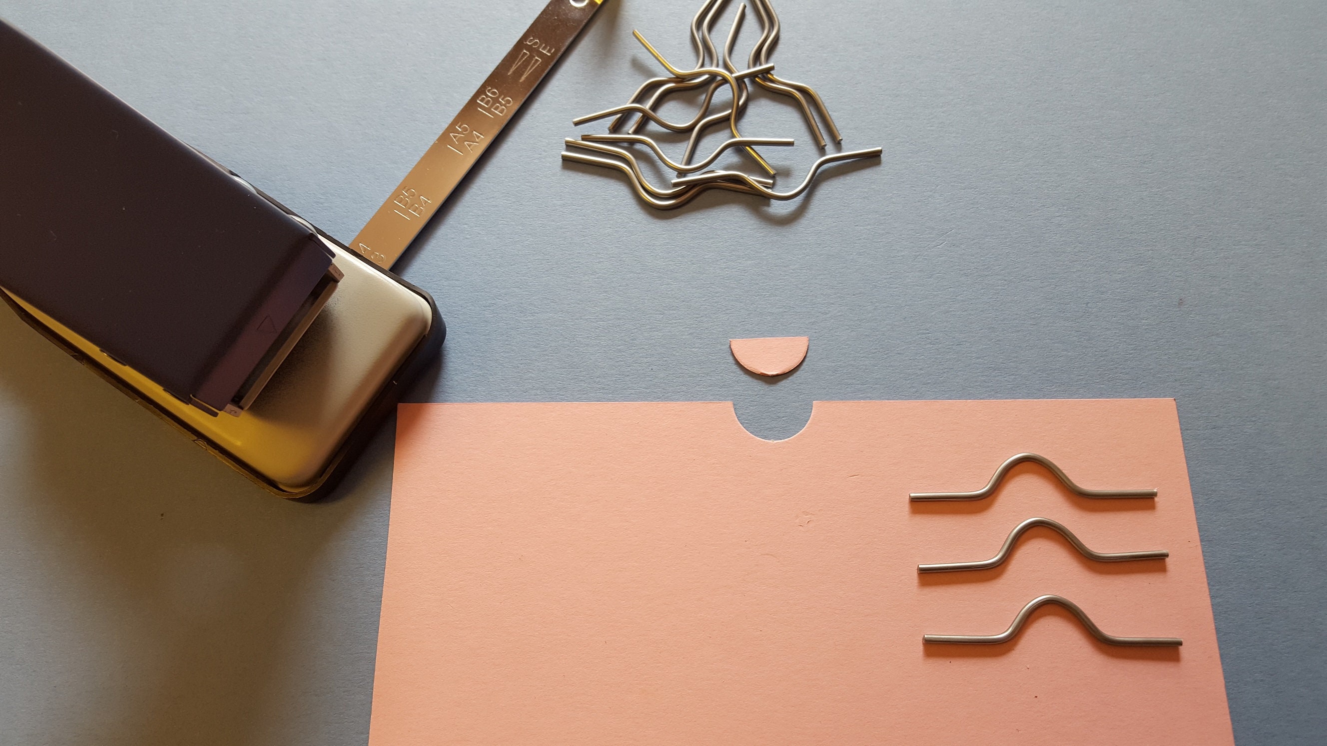 Calendar Making Thumb Cut Punch Includes 100 Silver Hangers - Etsy UK