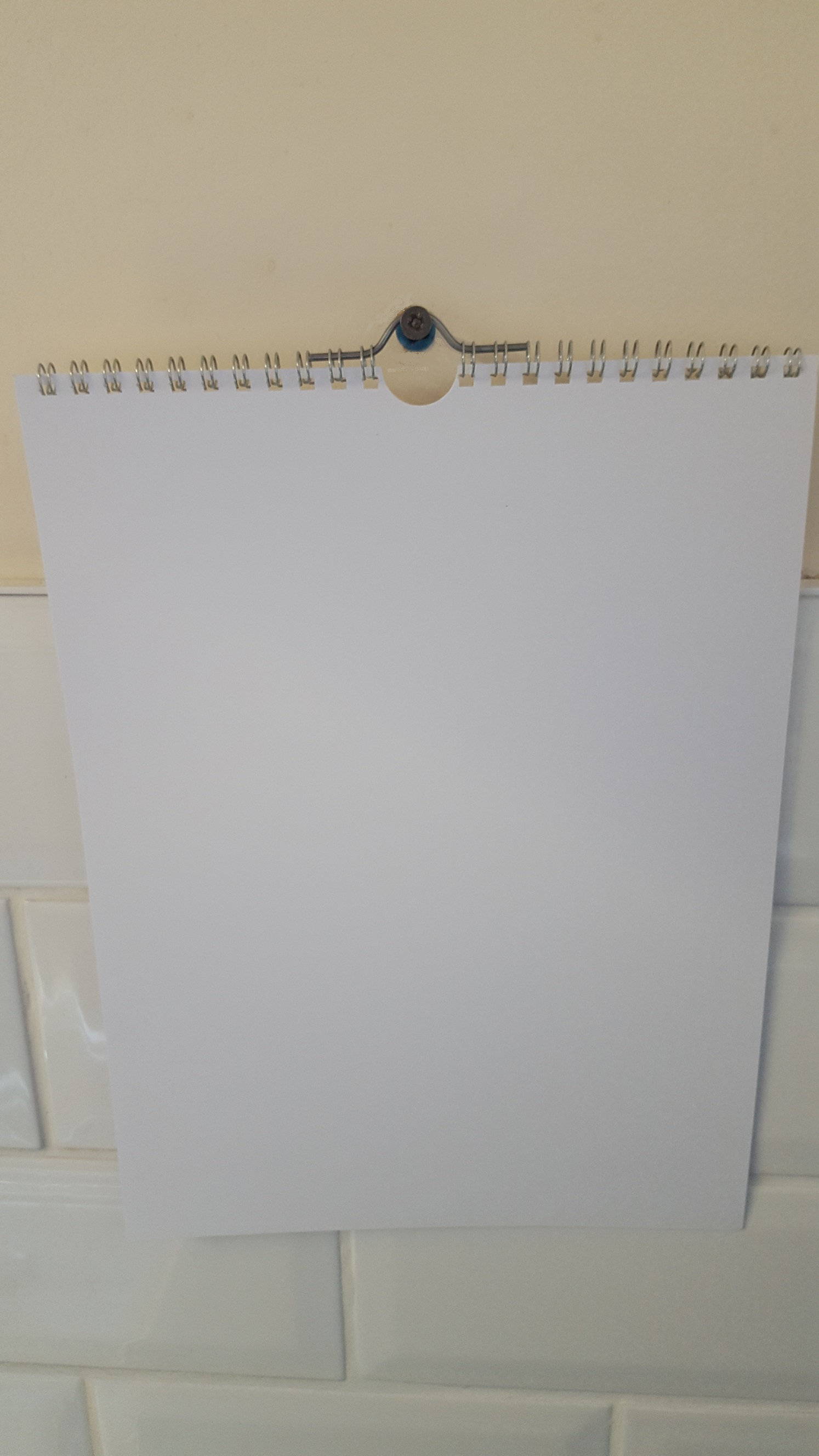 Calendar Making Thumb Cut Punch Includes 100 Silver Hangers - Etsy UK