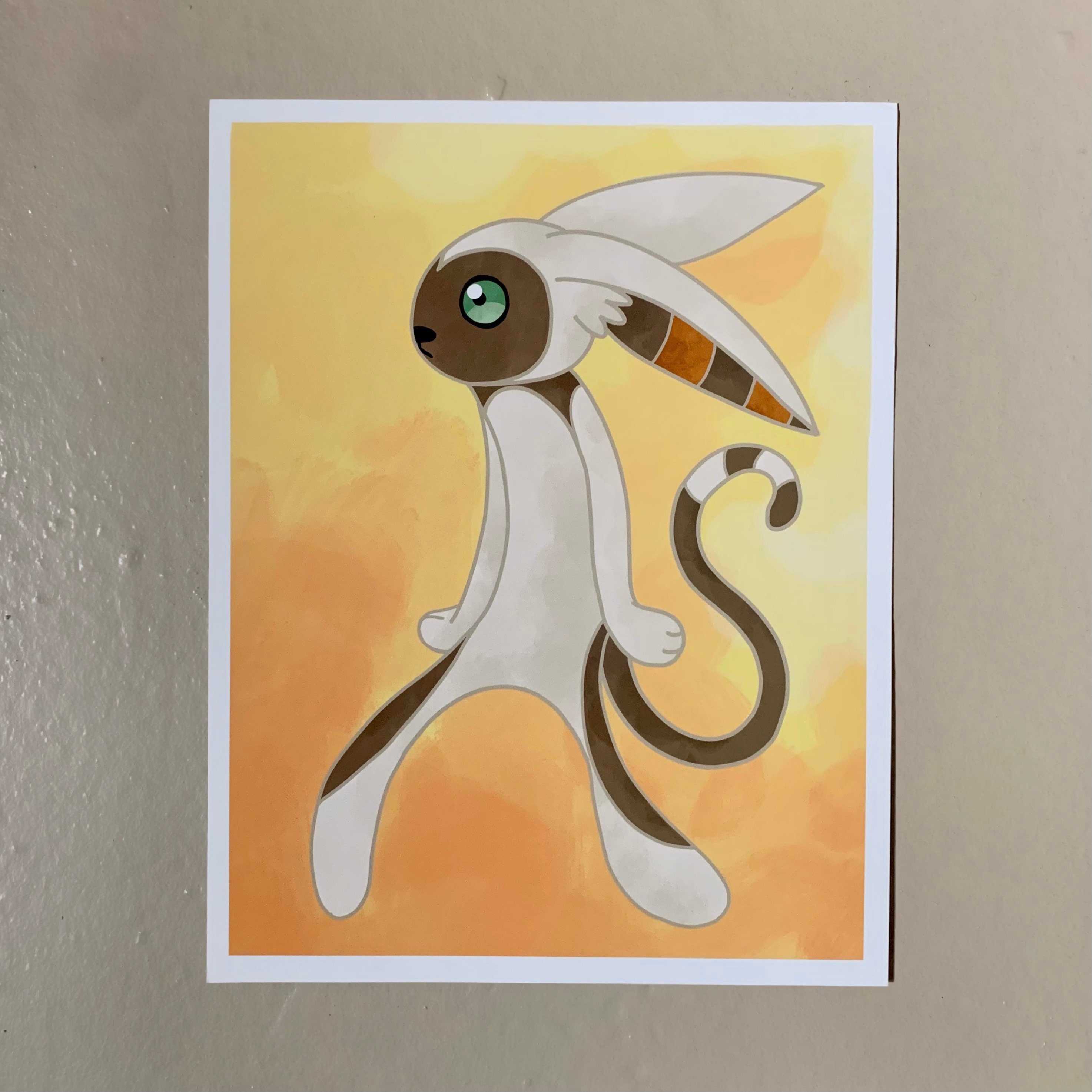 Bold and Brash Momo Avatar the Last Airbender ATLAB Fan Art - Etsy UK