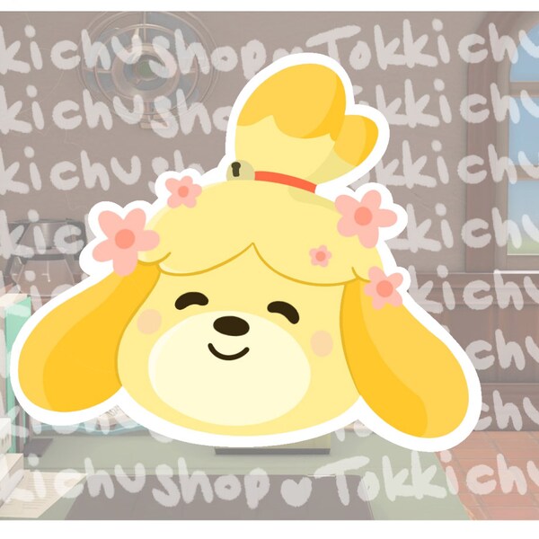 Isabelle Sticker - Etsy