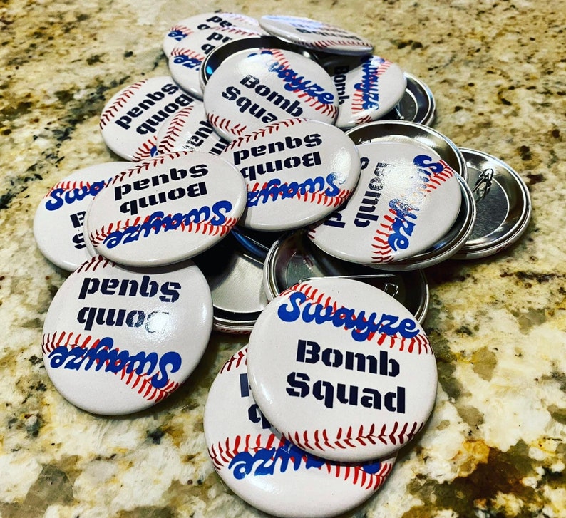 Swayze Bomb Squad Buttons - Etsy