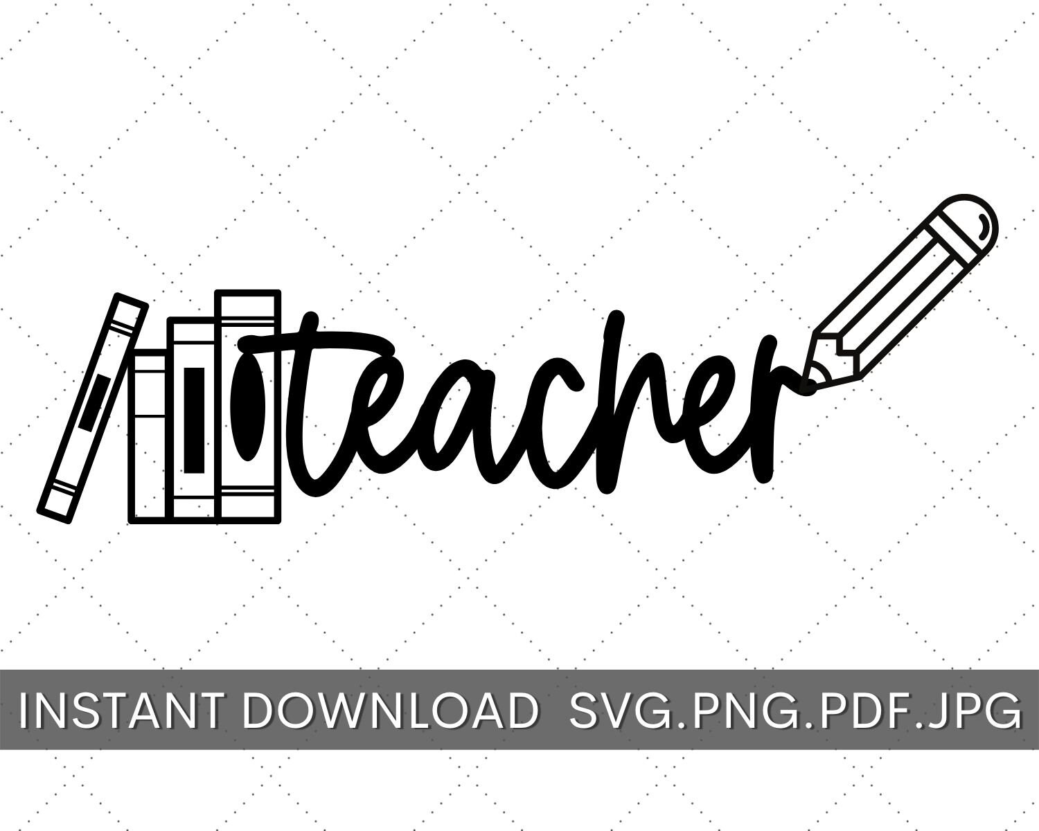 Teacher SVG Files, Teacher SVG Bundle, Teacher Clipart, SVG Teacher ...