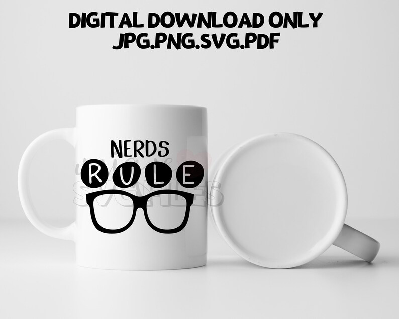 Nerd SVG, Nerds Rule Svg, Funny Svg, Nerd Clipart, Svg Clip Art, Geek ...