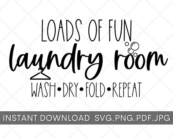 Laundry Room SVG House Svg Laundry Svg DIGITAL DOWNLOAD - Etsy