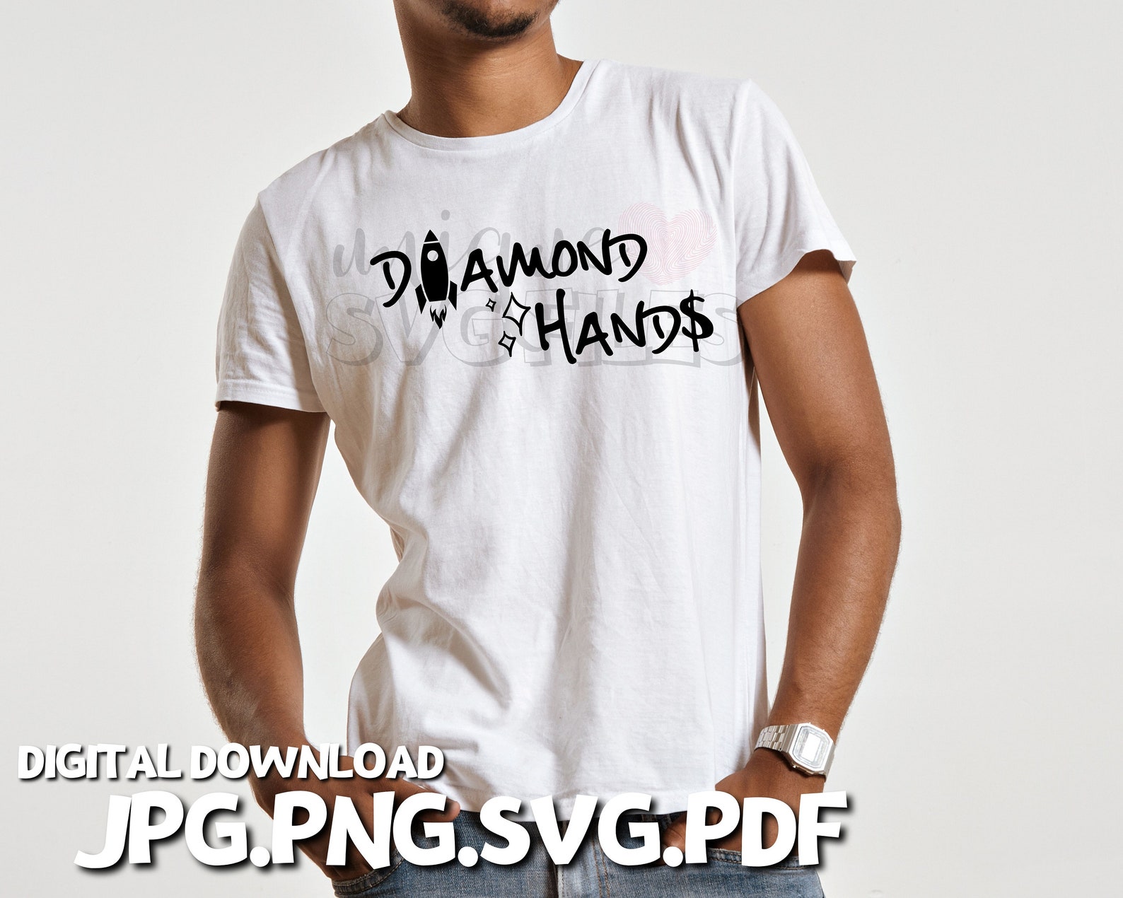 Diamond Hands SVG Elon Musk SVG Dogecoin SVG Bitcoin Svg - Etsy