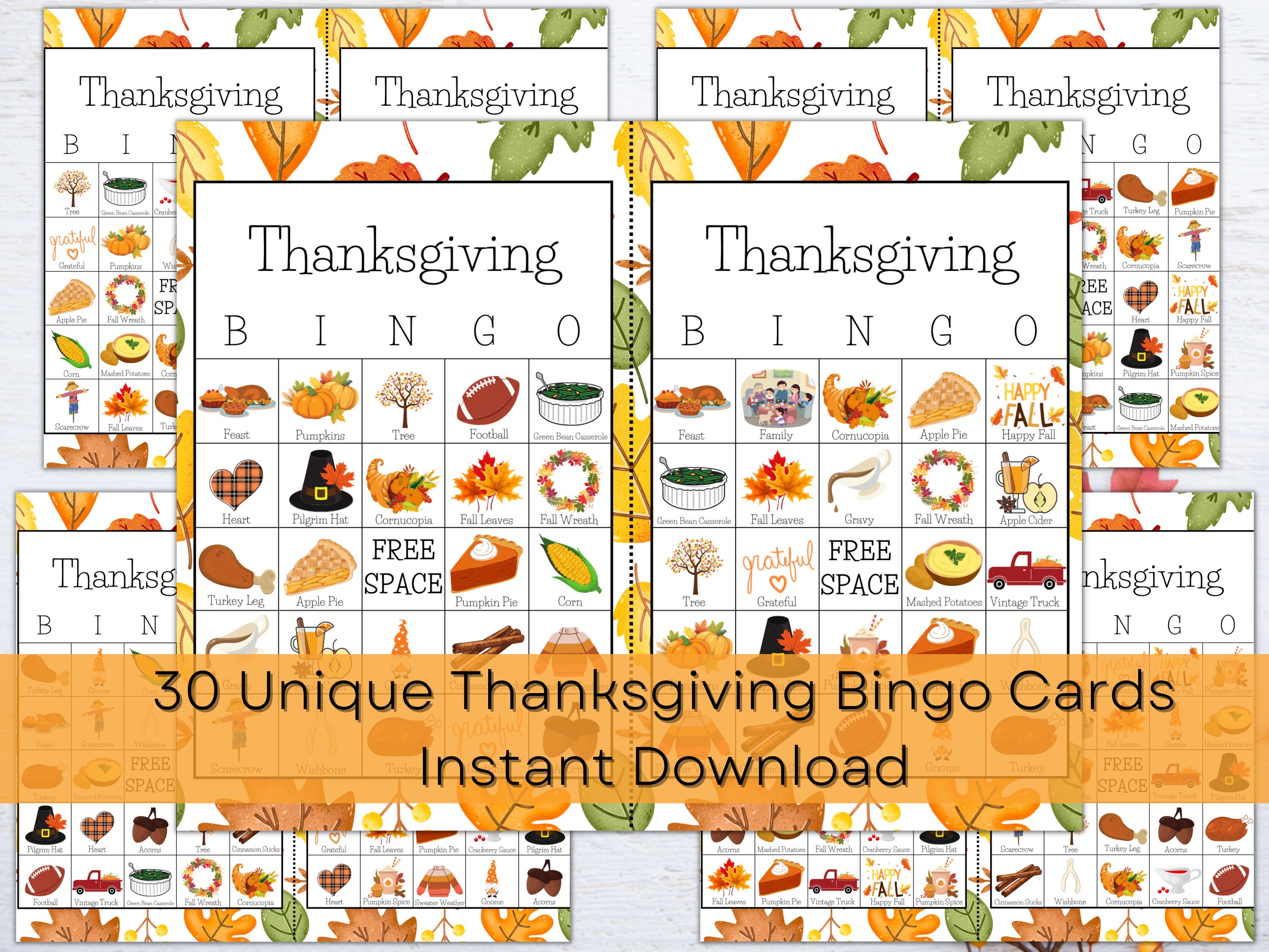 Thanksgiving Bingo Game Thanksgiving Games Thanksgiving Activity ...