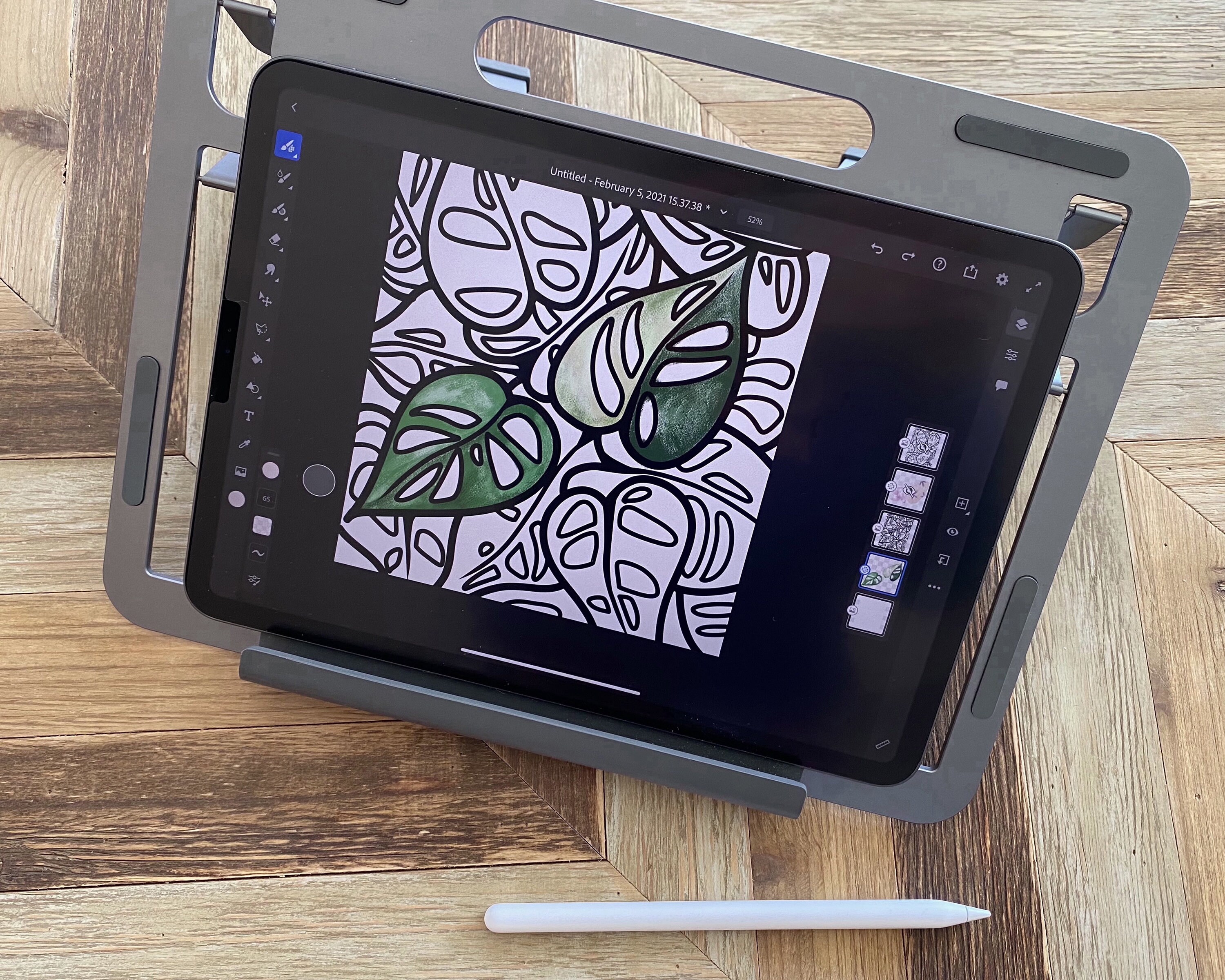 Plants Coloring, Digital Coloring Sheets, Adult Coloring Pages ...