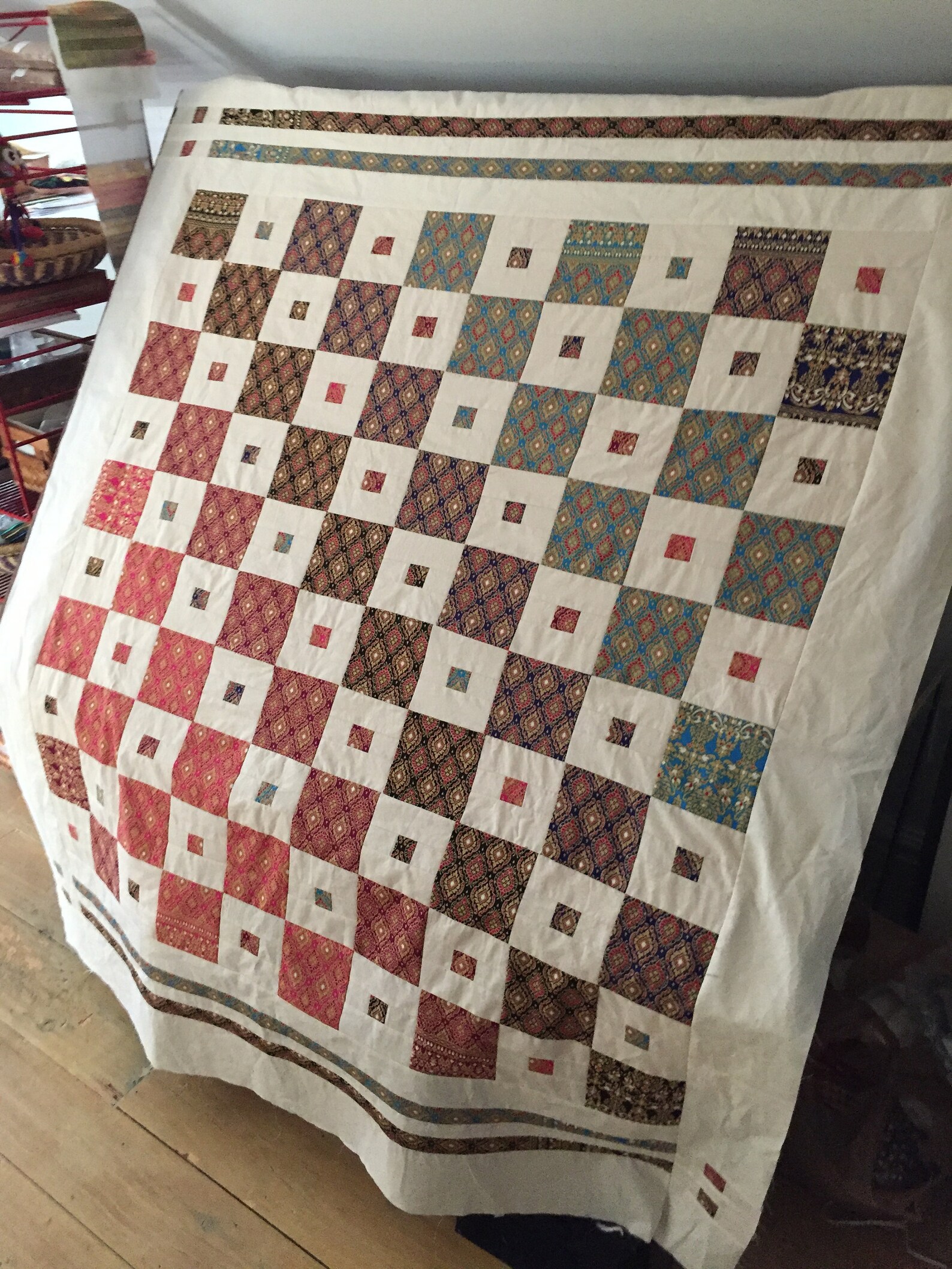 Dhaka Pattern Quilt Pattern inspired by Nepal | Etsy