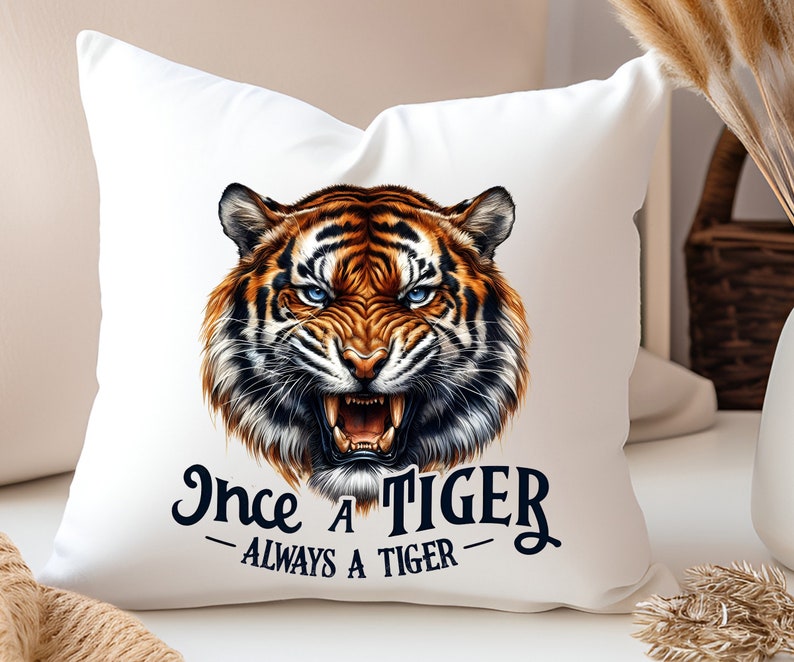 Once a Tiger, Always a Tiger DTF Transfer: Alumni School Pride - Etsy