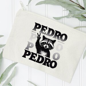 Pedro DTF Transfer, Raccoon Design, Ready to Press, DIY Craft Supply ...