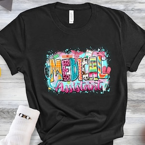 Medical Assistant DTF Transfer: Healthcare Apparel Design - Etsy