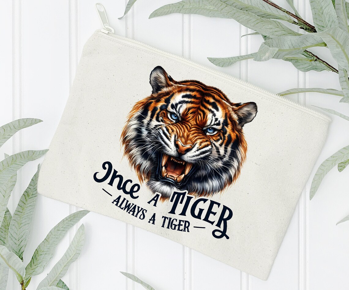 Once a Tiger, Always a Tiger DTF Transfer: Alumni School Pride - Etsy