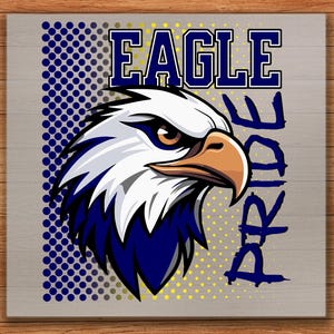 Sports Eagle DTF Transfer: Team Spirit Iron-on Design - Etsy