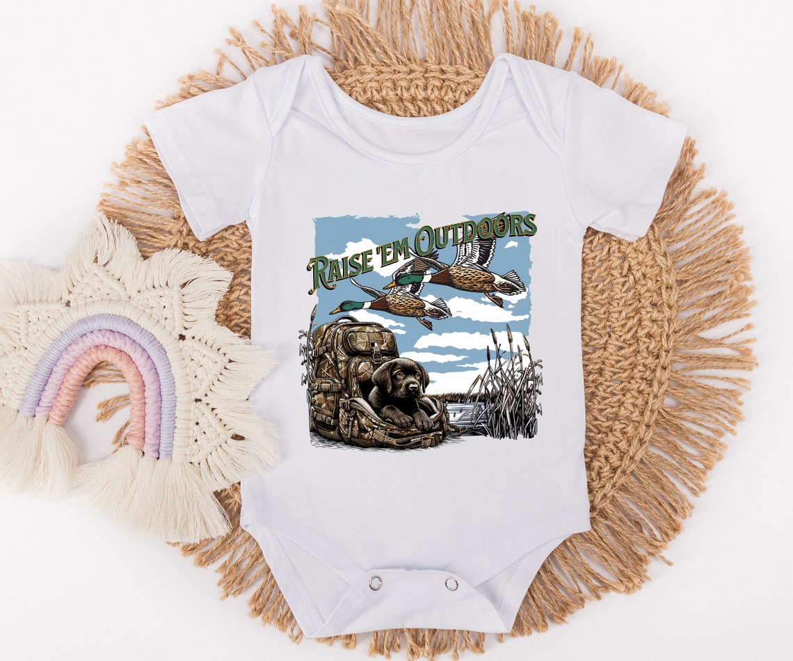 Duck Hunting DTF Transfer, Outdoor Design for Hunting Enthusiasts ...