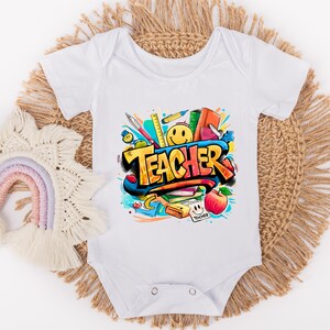Teacher DTF Transfer, Ready Press, Iron on Decal, Custom Teacher ...