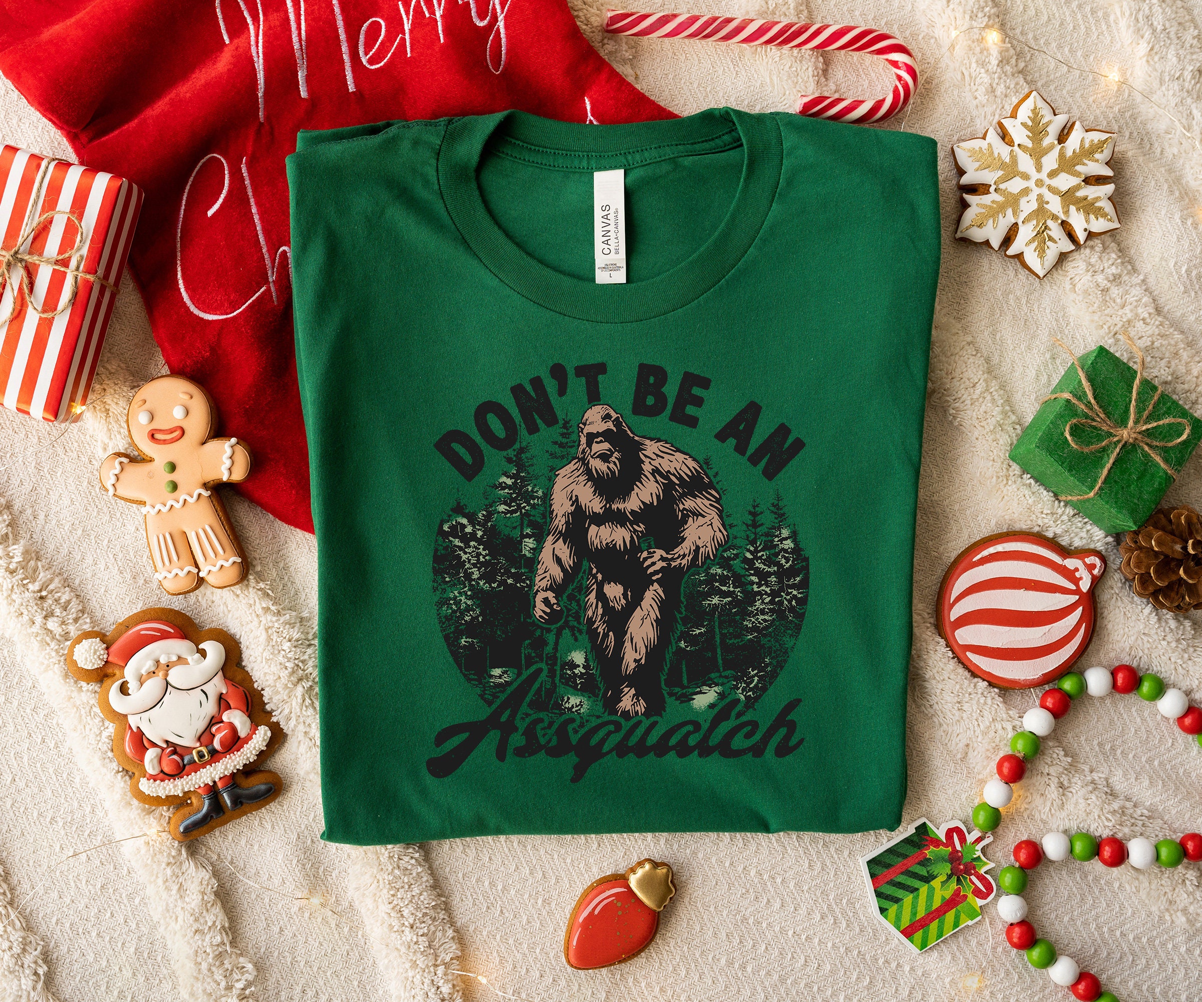 Assquatch Bigfoot DTF Transfer: Funny Iron-on Decal - Etsy