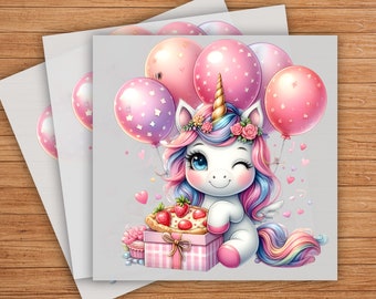 Baby Cute Unicorn Star DTF Transfer, Adorable Magical Design, High-quality Print, Ready to Press ...