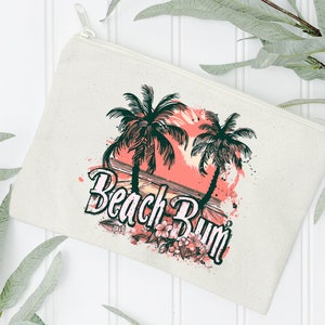 Beach Bum DTF Transfer, Retro Summer Design, Nostalgic and Fun Graphic ...