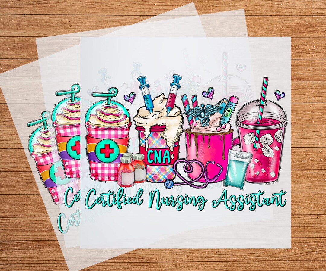 CNA DTF Transfer: DIY Nursing Apparel Iron-on Decal - Etsy