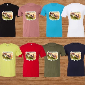 Beagle and Hare Rabbit Hunting DTF Transfer, Classic Hunter Design ...