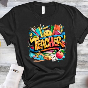 Teacher DTF Transfer, Ready Press, Iron on Decal, Custom Teacher ...
