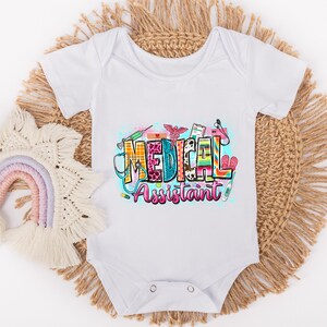 Medical Assistant DTF Transfer: Healthcare Apparel Design - Etsy