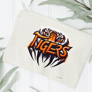 Go Tigers Go DTF Transfer: Tiger Head Sports Design - Etsy