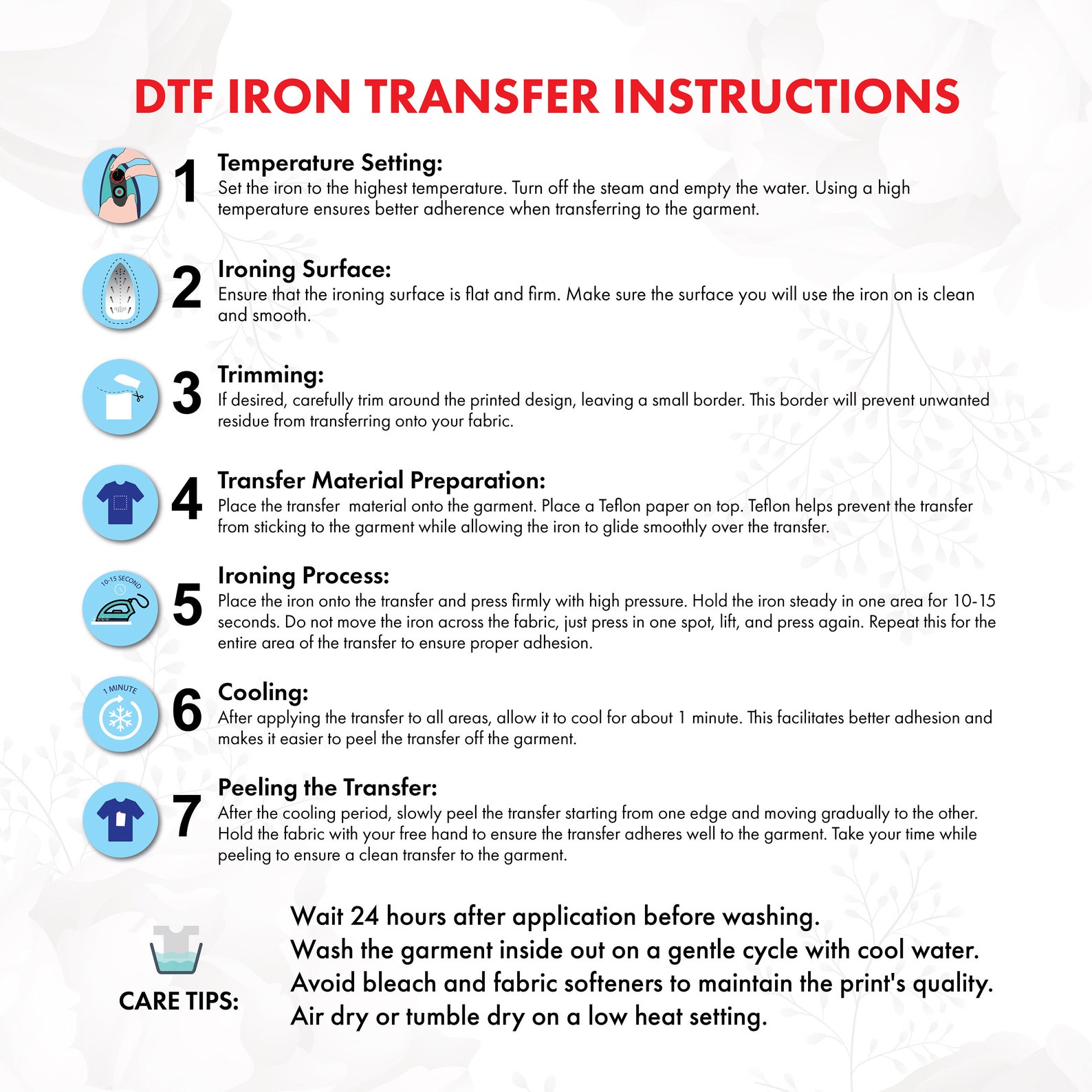 Sleeping Baby Teddy Bears DTF Transfer, 6 Different Adorable Designs ...