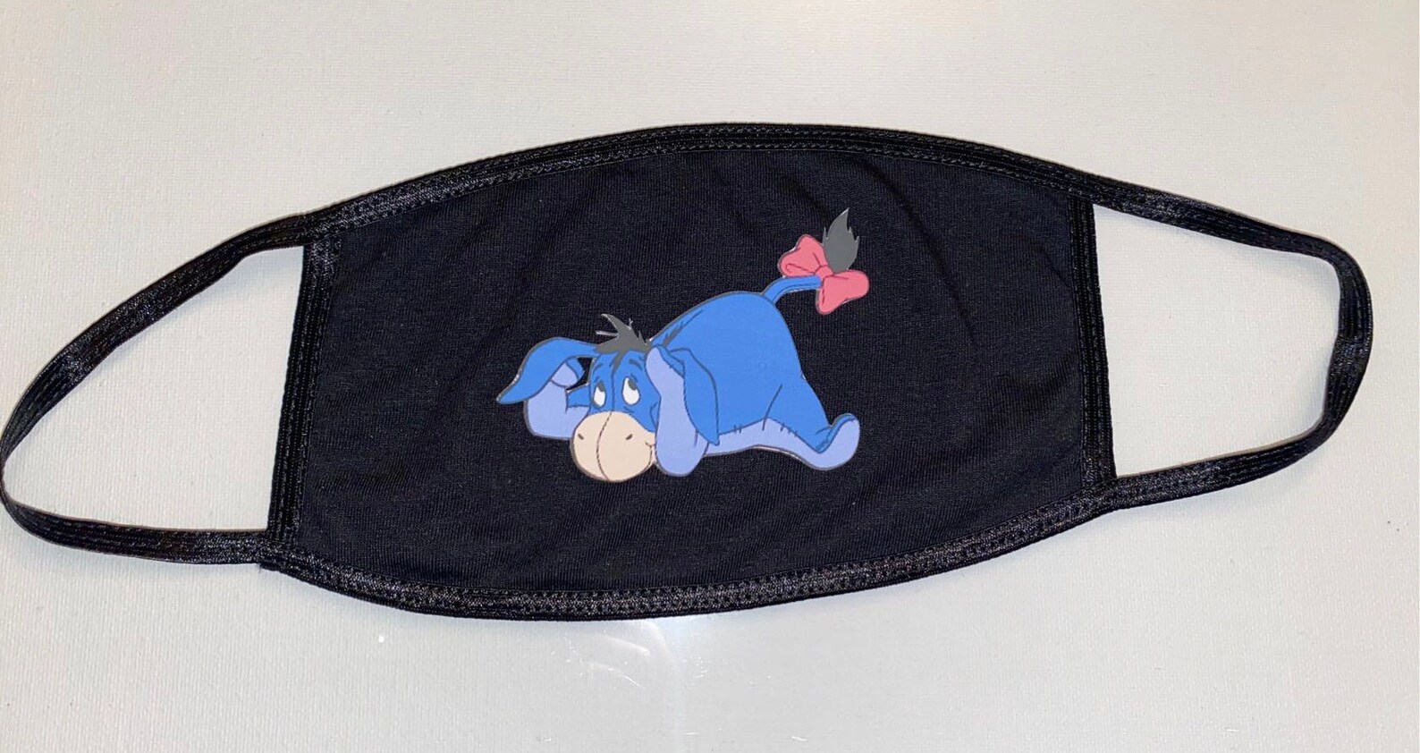 Eeyore Face Mask | Etsy