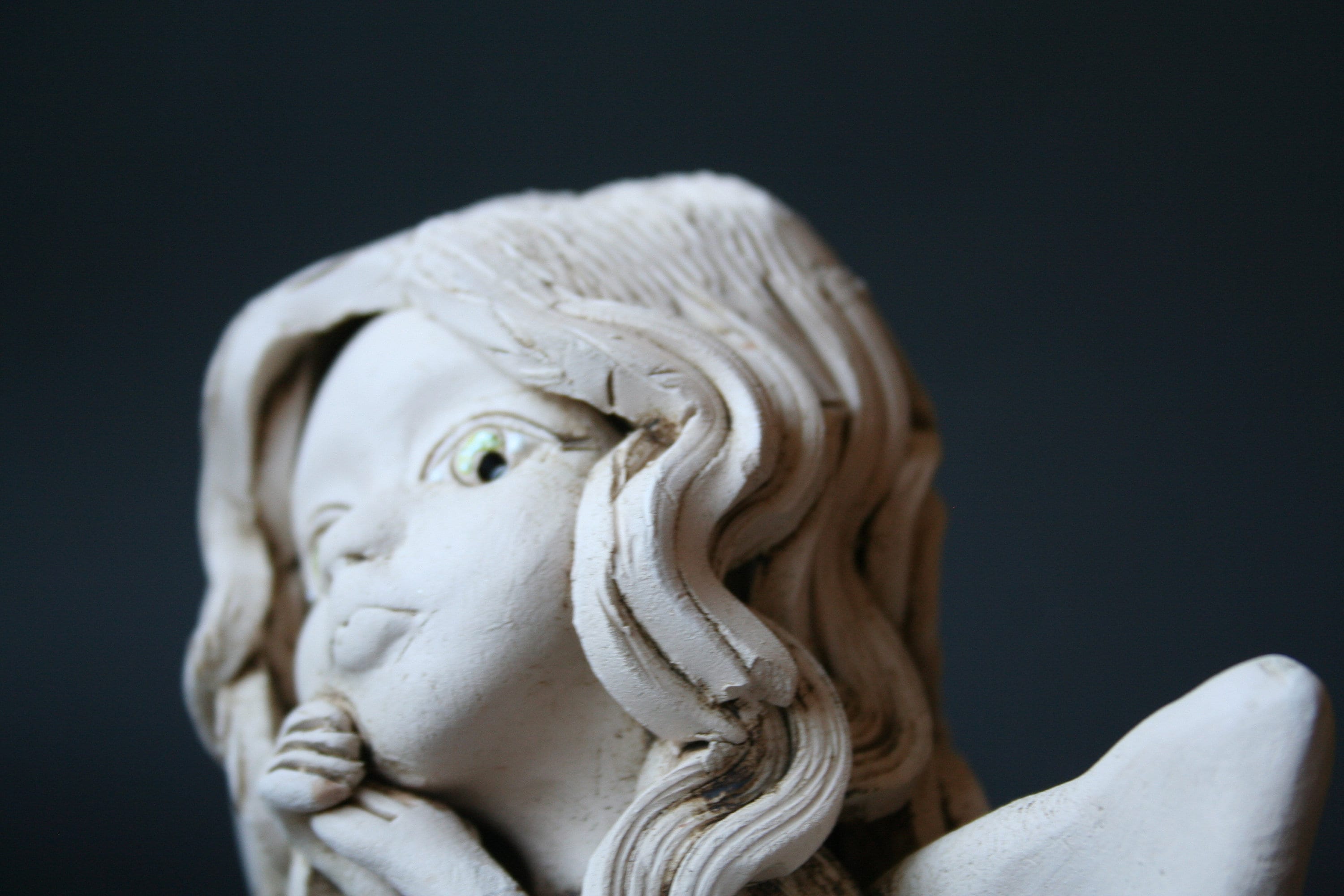 Collectable Handmade Angel Figurine| Ceramic Angel Statue| Year Round ...