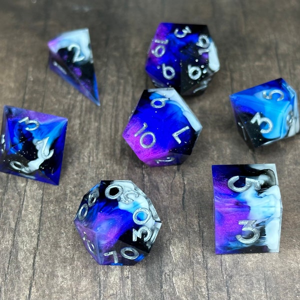 Dice Set Galaxy - Etsy