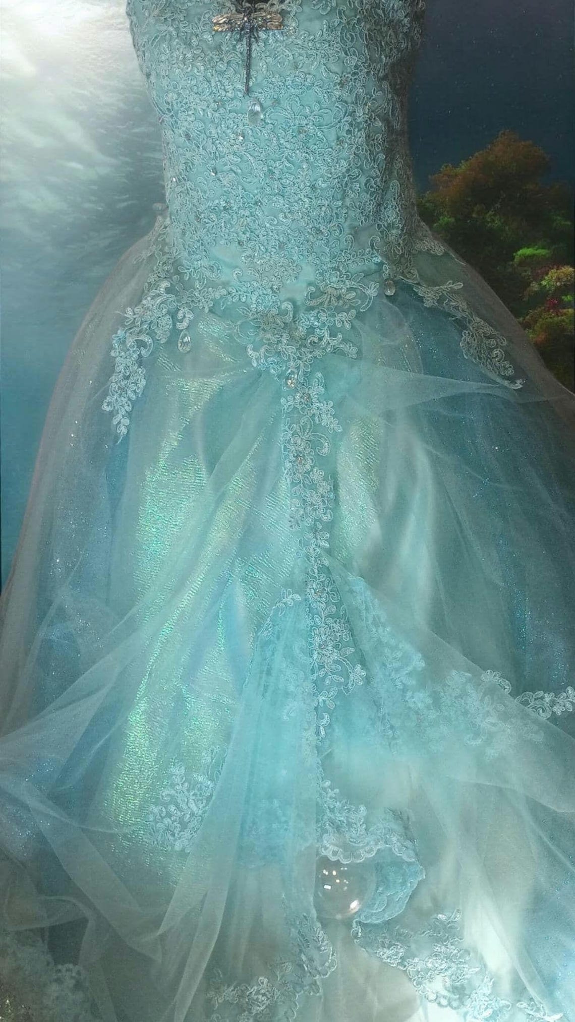 Queen of the Sea Mermaid Dress and Crown - Etsy