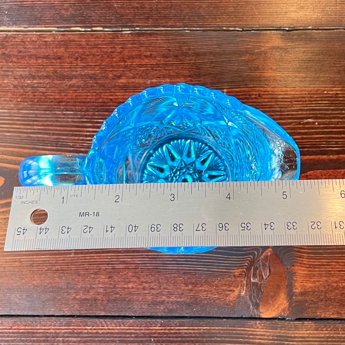 Vintage Kemple Glass Atomic Blue Creamer - Etsy