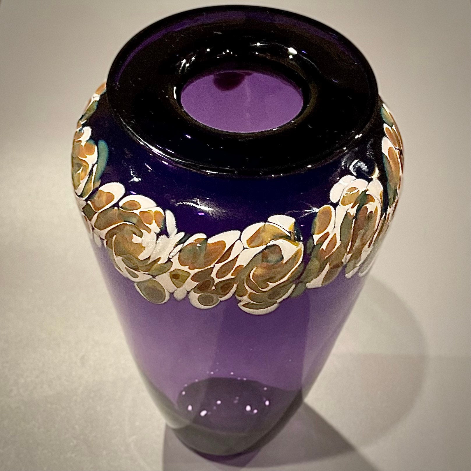 Richard Ryan Art Blown Glass Vase - Etsy