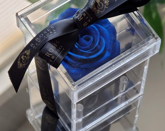 Preserved Roses Acrylic Box - Etsy
