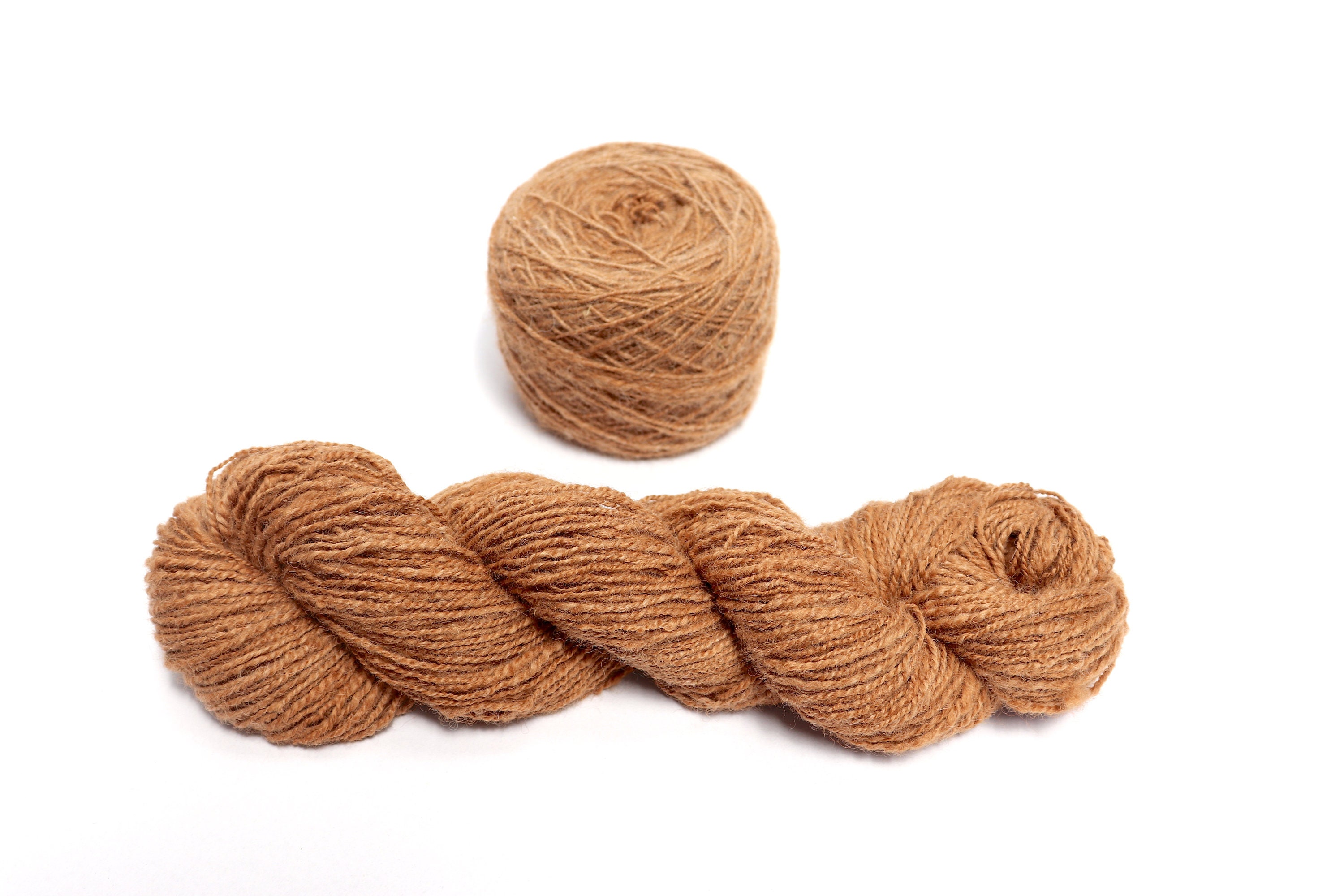 Fawn Hand-spun Alpaca Yarn Alpaca Wool Fiber Tibetan Soft Luxury Gift ...