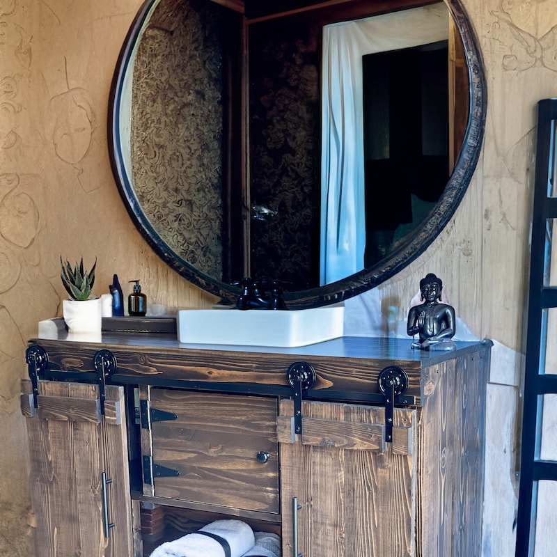 Farmhouse Bathroom Vanity - Etsy