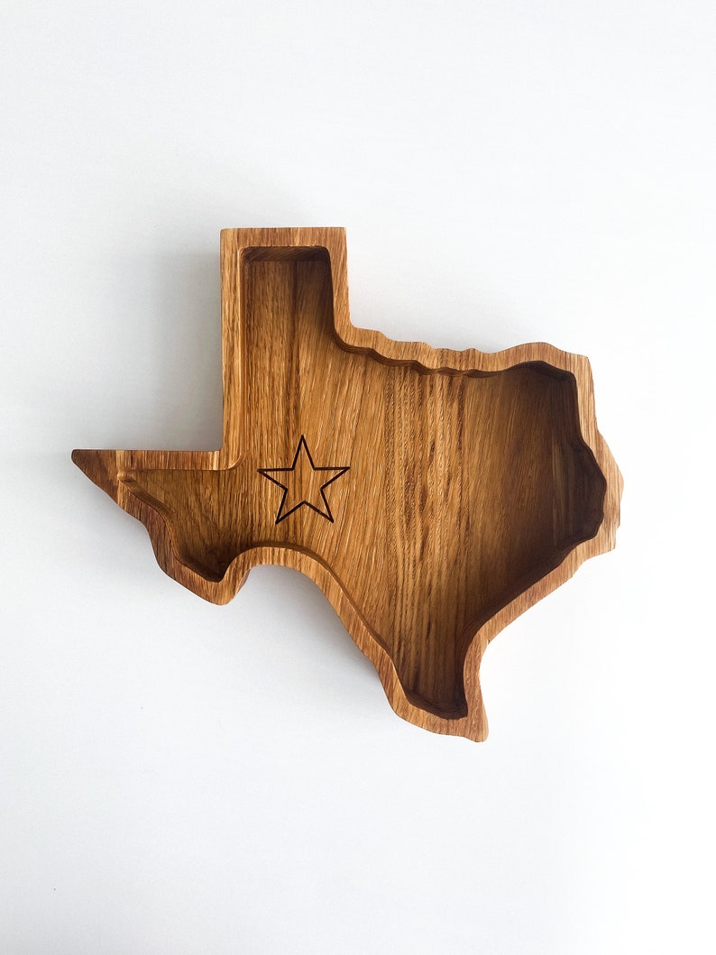 Texas Serving Tray Texas Pride Texas Map Board Texas - Etsy