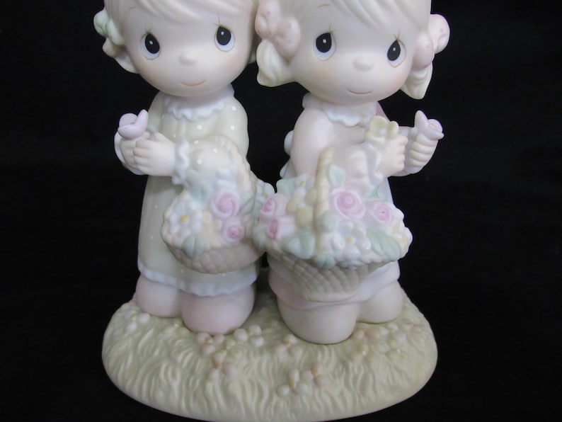 Precious Moments "to My Forever Friend" 100072 Enesco 1985 Girl Friends ...