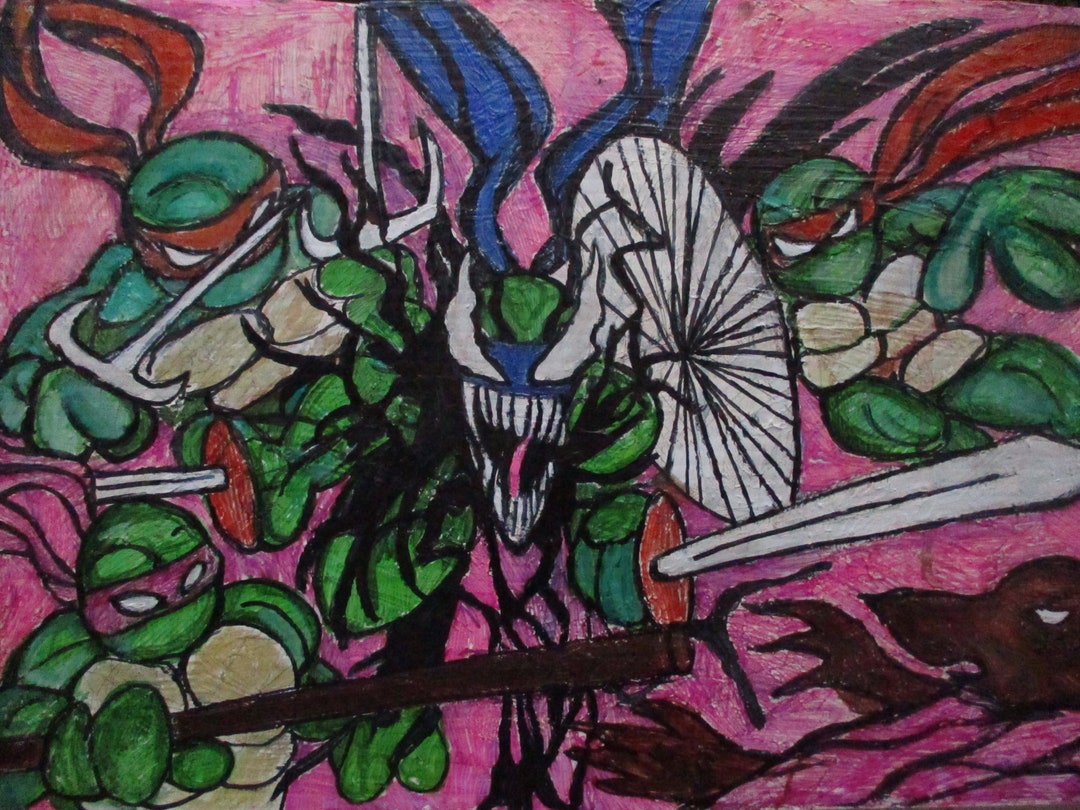 Venom Vs. Teenage Mutant Ninja Turtles - Etsy