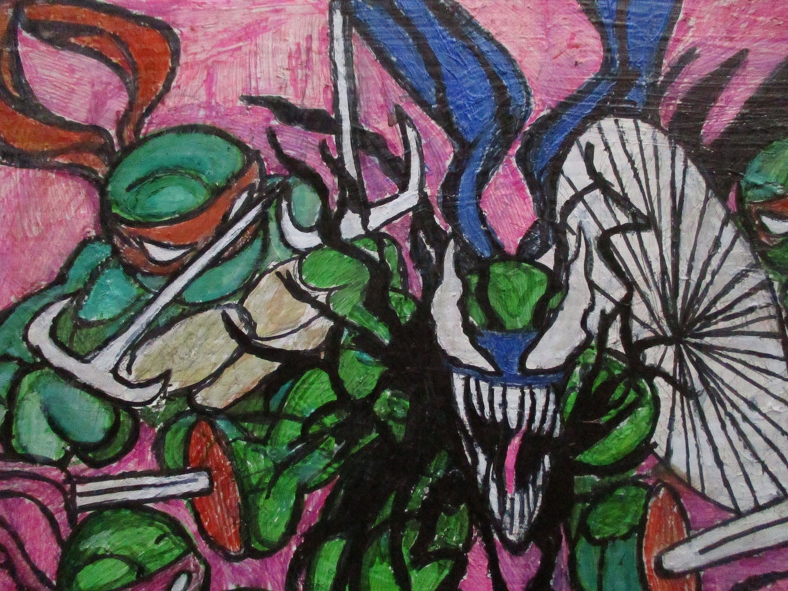 Venom Vs. Teenage Mutant Ninja Turtles - Etsy